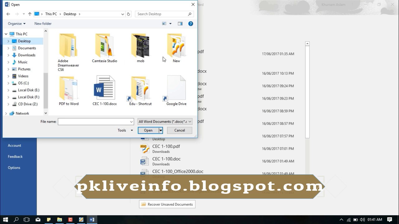 How To Convert PDF To Word Using MS Office 2016 YouTube how-to-convert-pdf-to-word-using-ms-office-2016-youtube