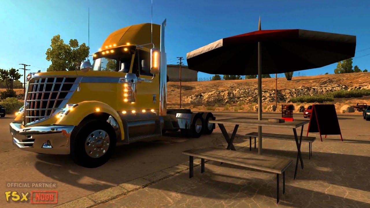 International Lonestar Day Cab - ATS HD - YouTube