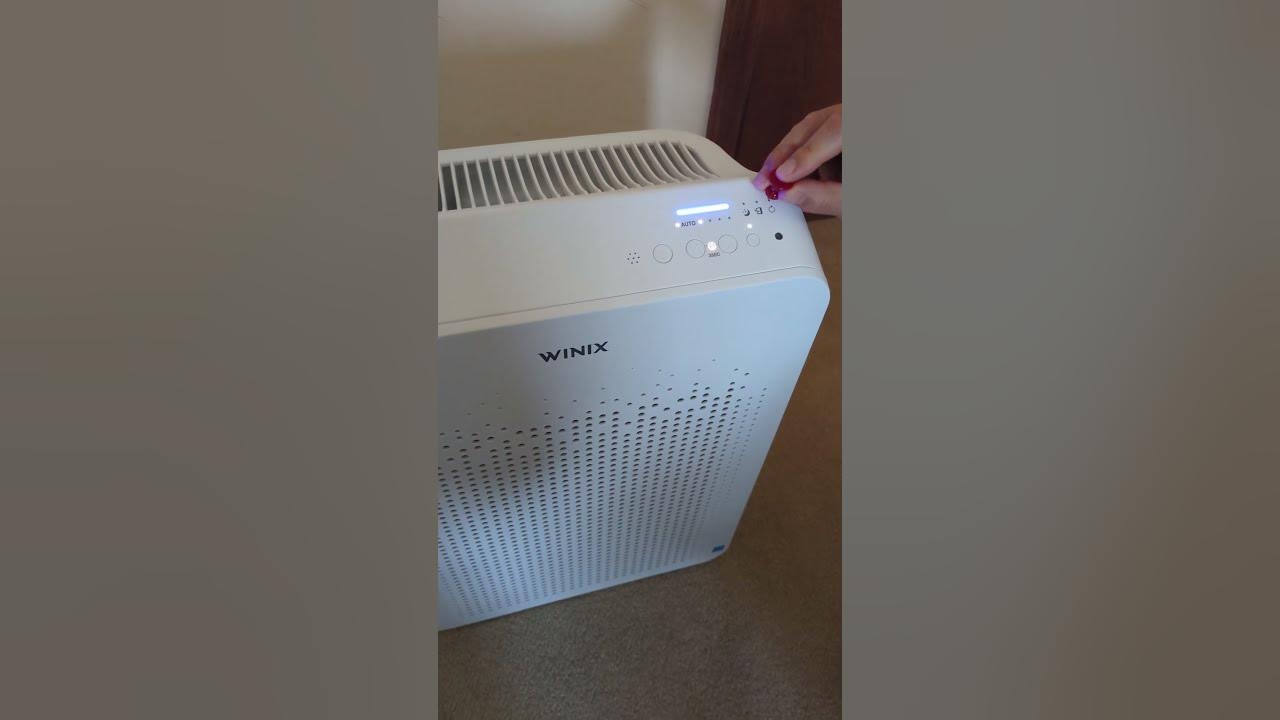 How to Reset Winix C545 Air Purifier Filter - YouTube