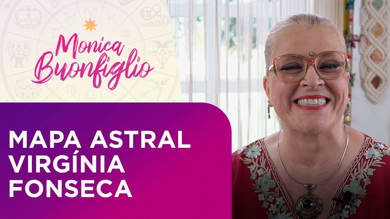 MAPA ASTRAL VIRGÍNIA FONSECA - YouTube