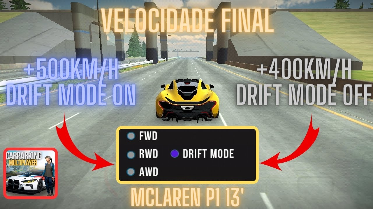 DRIFT MODE FAZ DIFERENÇA?VELOCIDADE FINAL COM/SEM DRIFT MODE ...