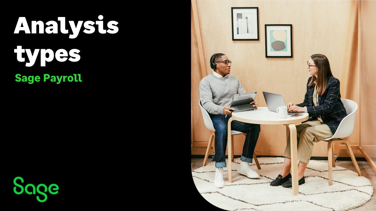 Sage Payroll (UK) - Analysis types - YouTube