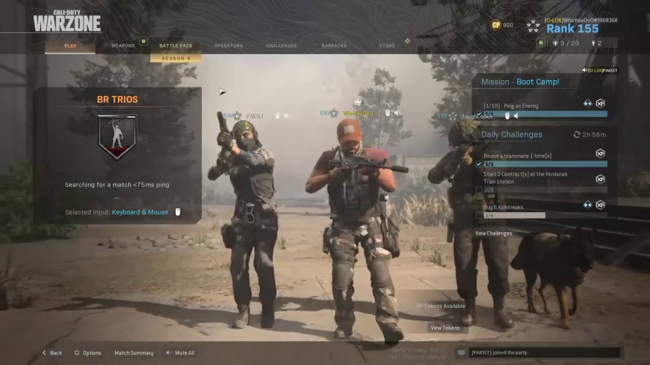 Call Of Duty Warzone - (trios) (quads) - YouTube