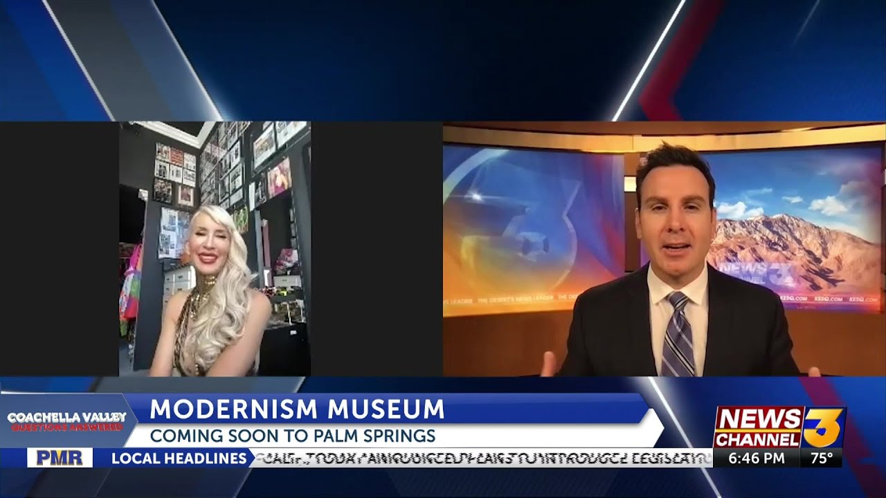 Artist Tracy Turco discusses mondernism museum coming to Palm Springs ...