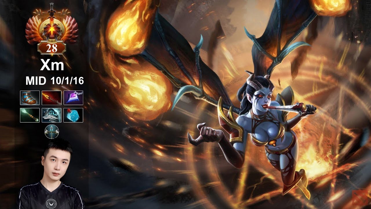 [Immortal #28 🇨🇳] Xm QOP vs Quinn Phoenix 12k MMR Mid Lane Match Up ...