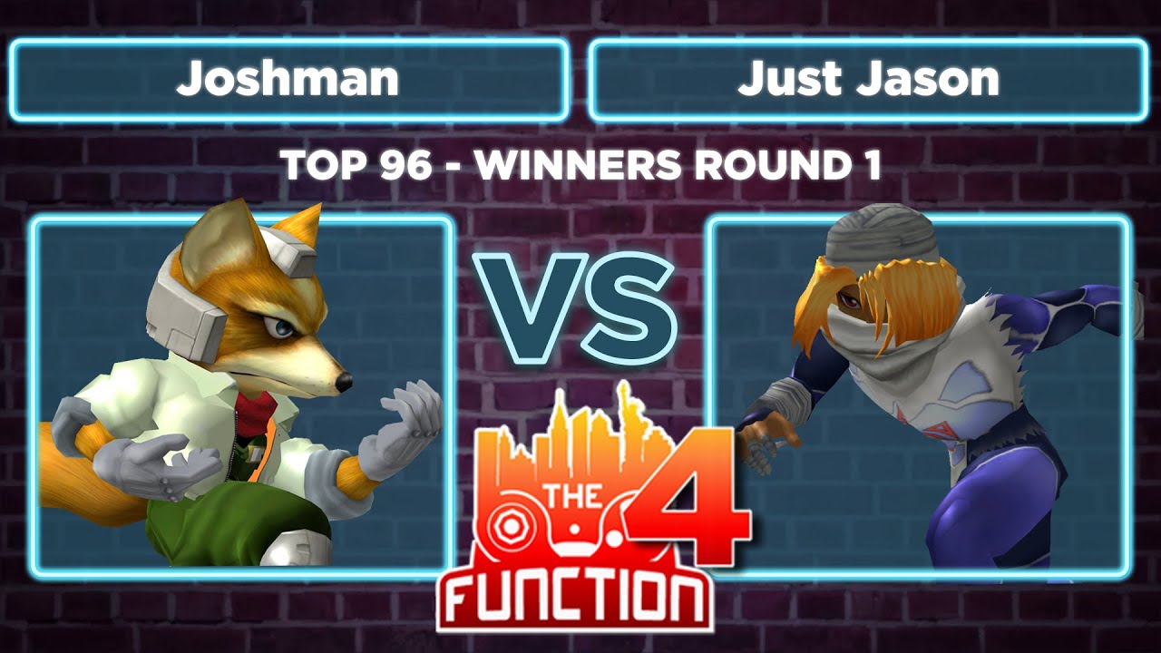 The Function 4: Joshman vs Just Jason - WR1 Top 96 SSBM - YouTube