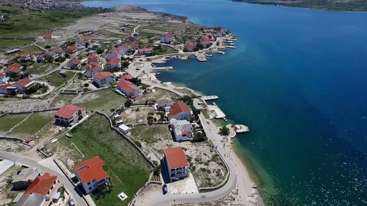 Island Insel of Pag holiday destination seaside village Kustići - YouTube