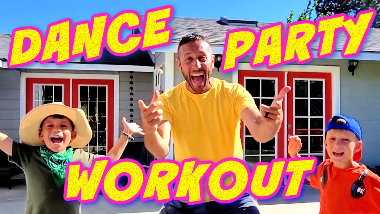 5 Minute Robot Dance Party Workout For Kids | Fun Fitness At Home ...