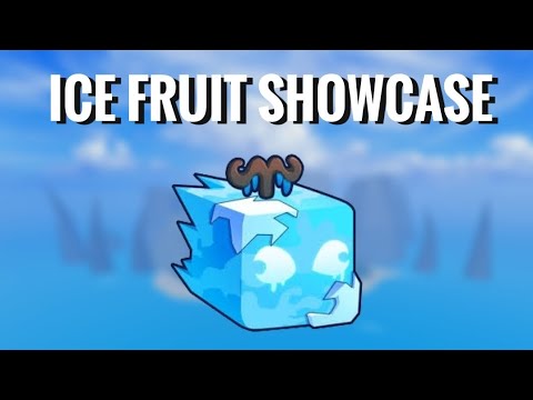 ICE FRUIT SHOWCASE BLOXFRUITS - YouTube