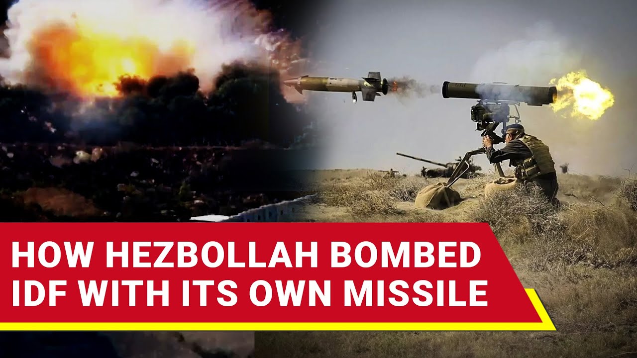 How Hezbollah Used Israeli Almas Missile To Blow Up IDF Tanks, Ambush ...