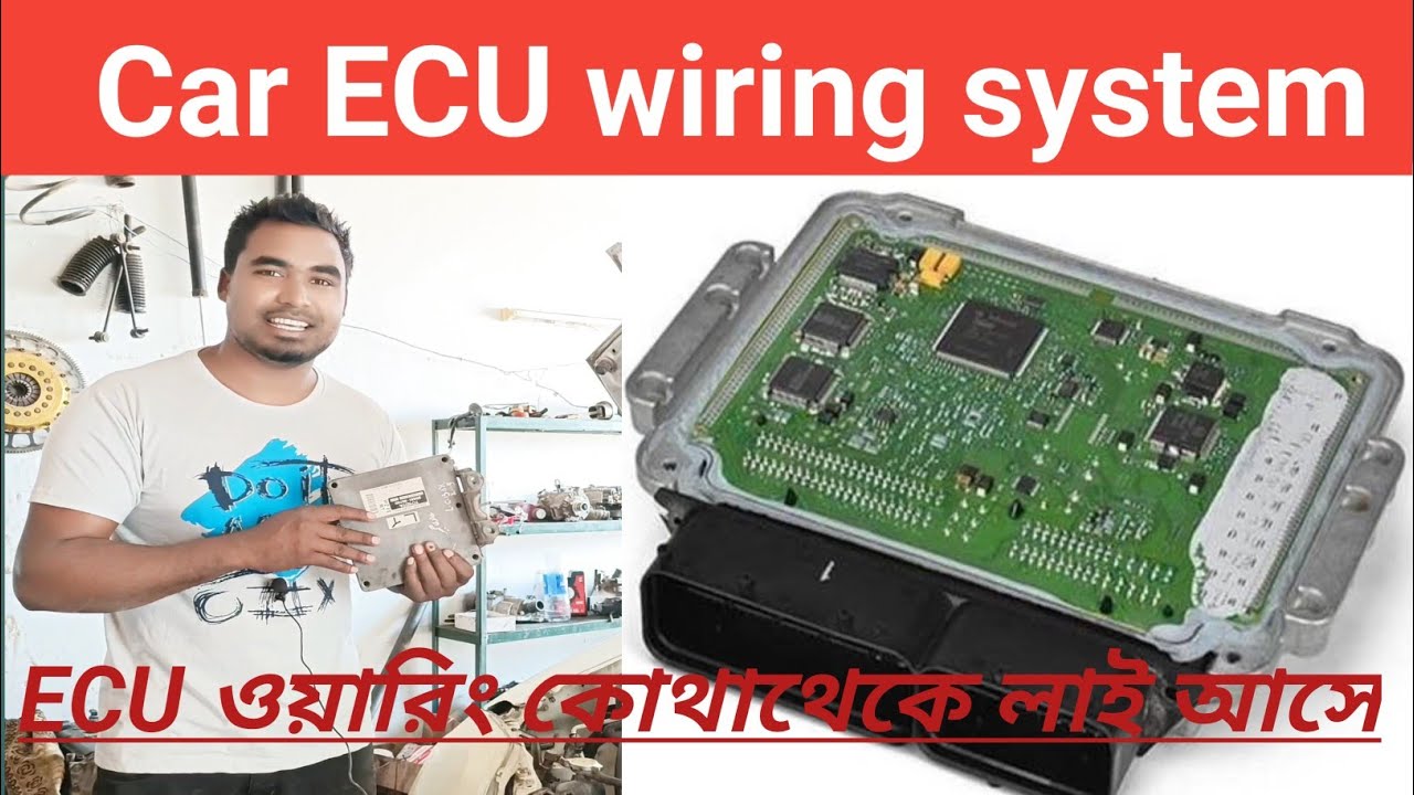 ECU wiring system. ECU ভিতর কি ভাবে লাইন আসে।ওয়ারিং কাজ শিখুন - YouTube