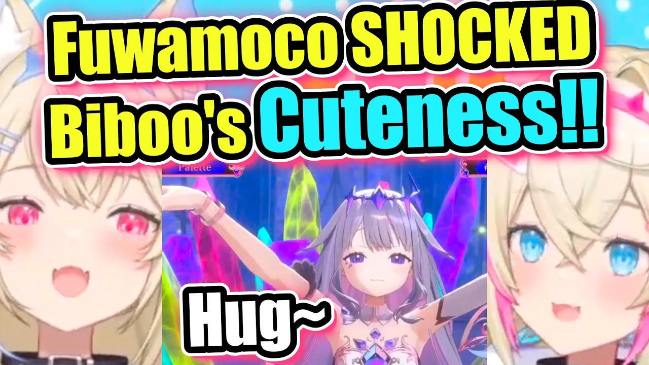 Fuwamoco Reacted How Cute is 3D Biboo!!【Hololive EN】 - YouTube
