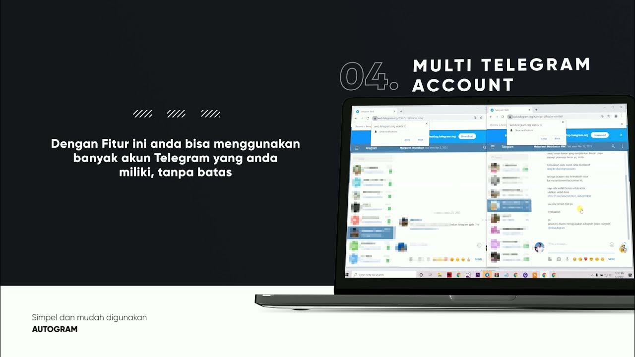 04 DEMO MULTI ACCOUNT SENDER | Autogram | Auto Telegram - YouTube