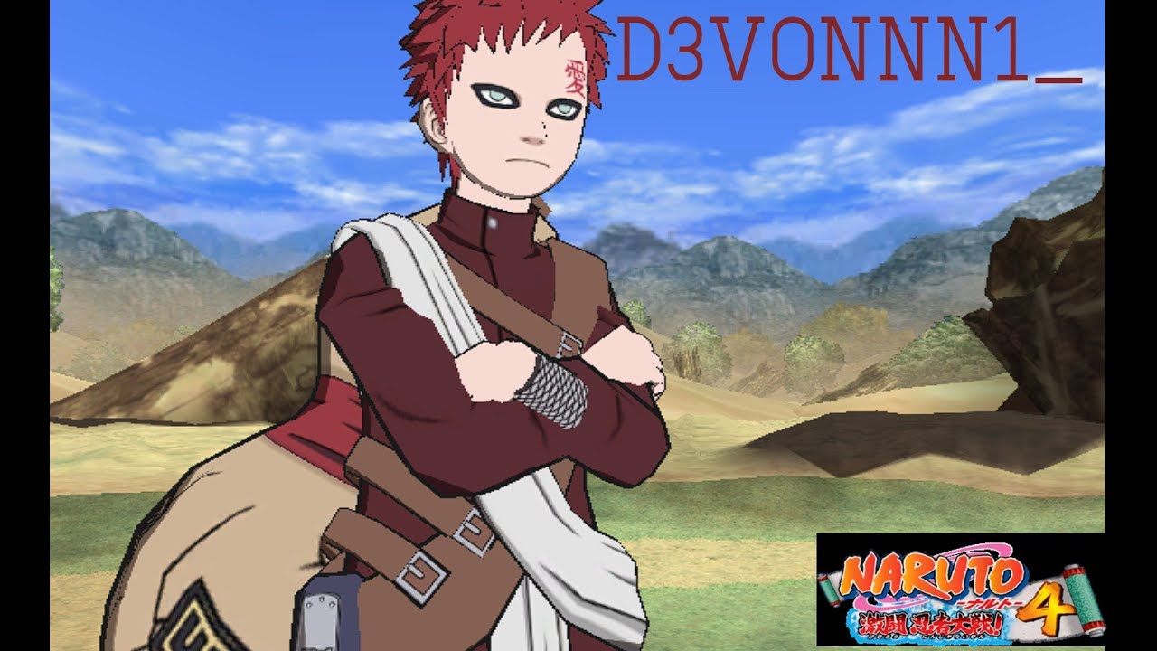 NARUTO Gekitou Ninja Taisen 4 English Dub Garaa 2nd Outfit Difficulty 4 ...