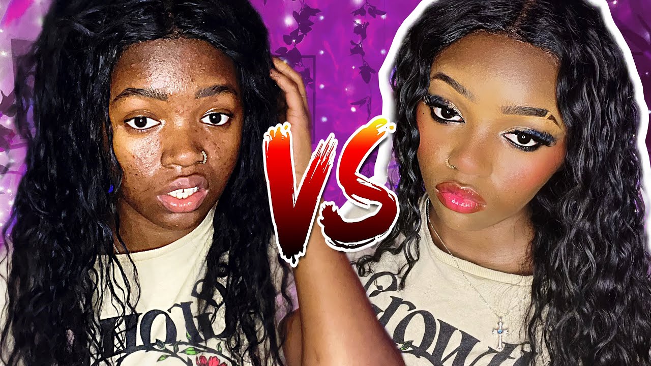 Trying the unrecognizable makeup trend (TUTORIAL) - YouTube
