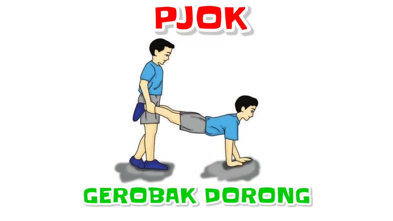 PJOK || LATIHAN GEROBAK DORONG - YouTube