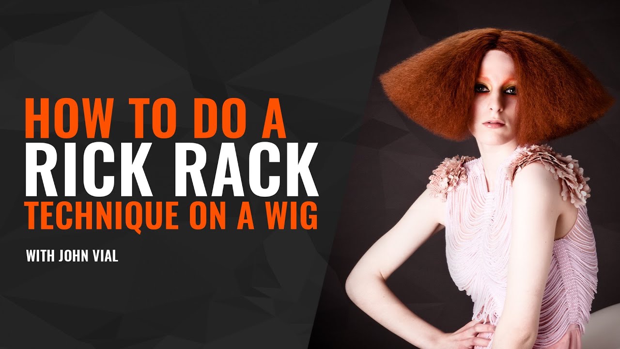 HOW TO DO A RICK RACK TECHNIQUE ON A WIG - YouTube
