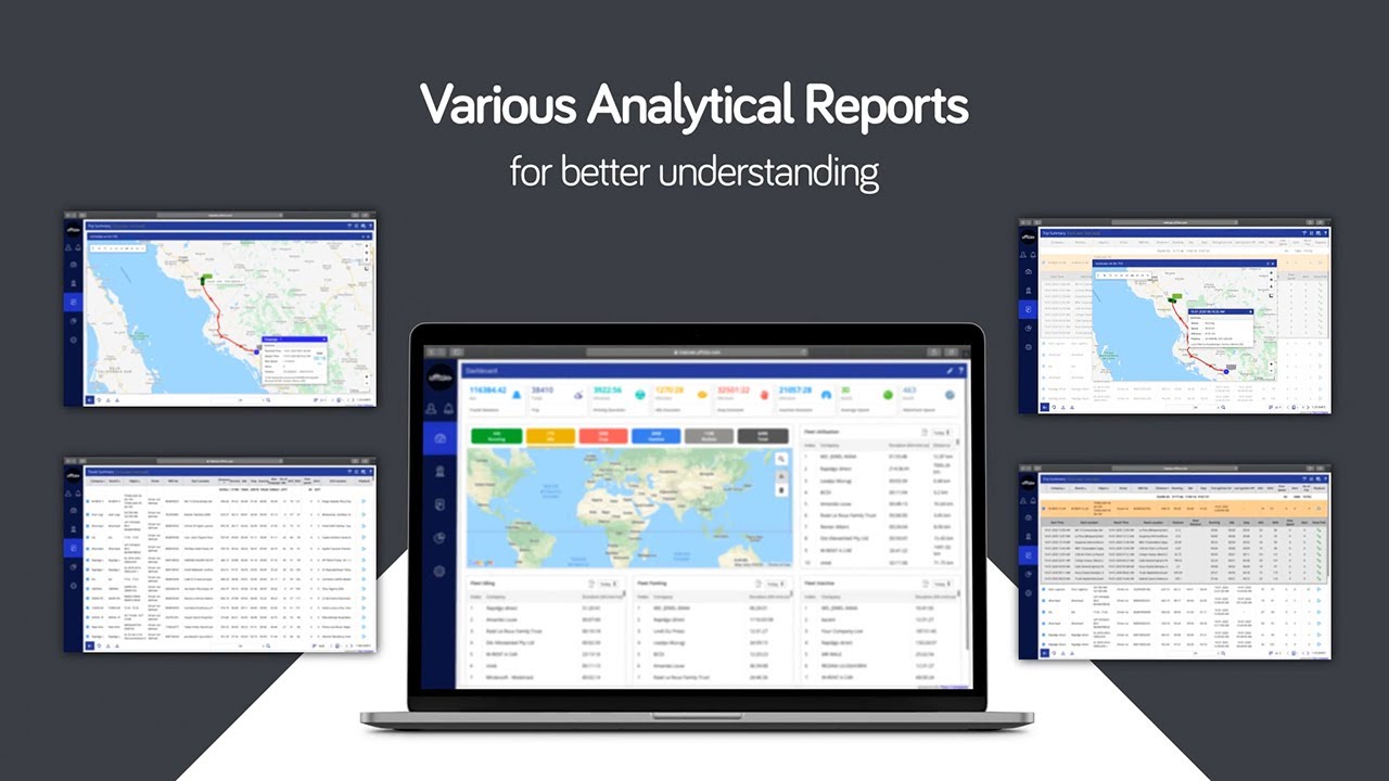 Vehicle Tracking System with Customise Reports and Charts - YouTube