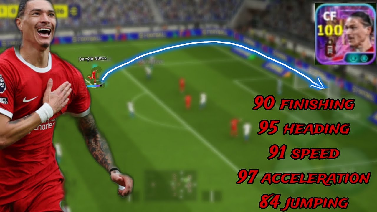 Free BULLET HEADER 100 rated Darwin Nunez is so good 👍 🔥 👌 - YouTube