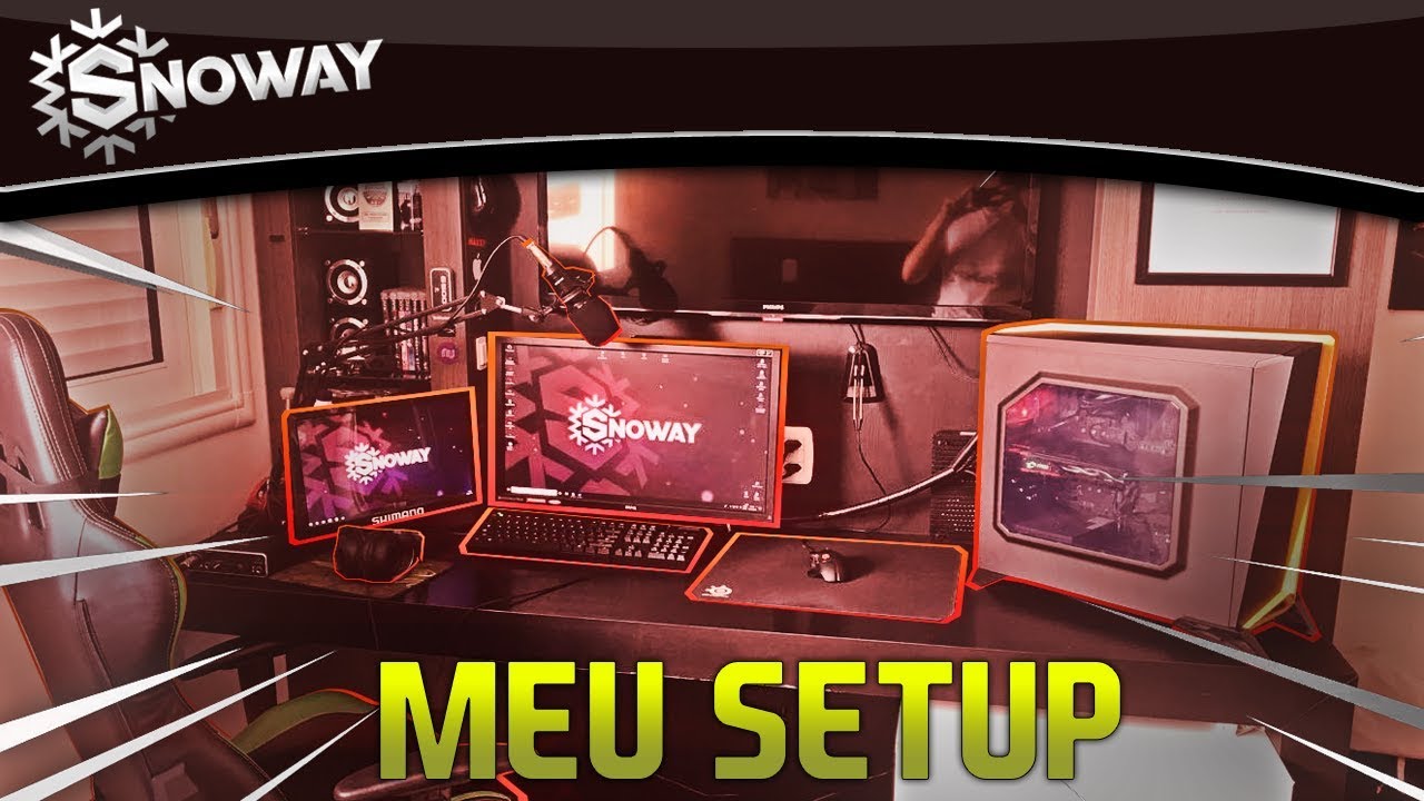 MEU SETUP DE STREAM (ATUALIZADO) - YouTube