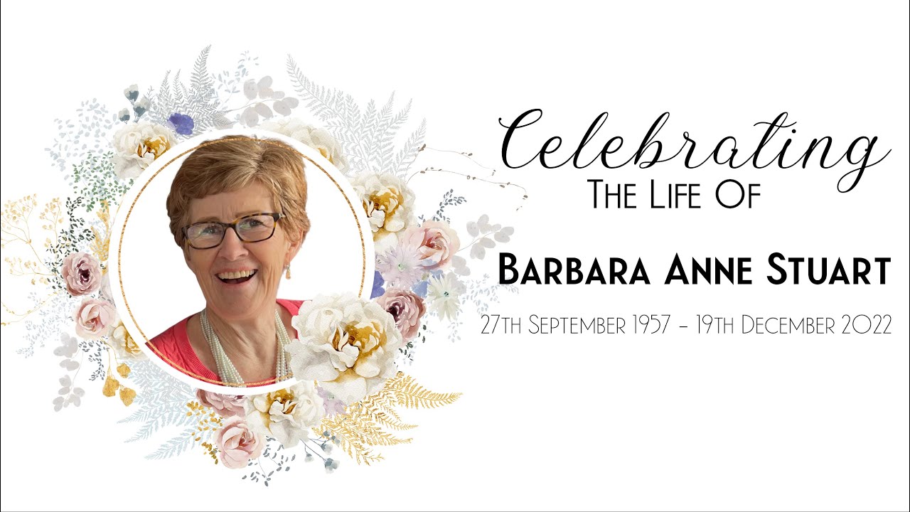 Celebrating the Life of Barbara Anne Stuart (27th September 1957 - 19th ...