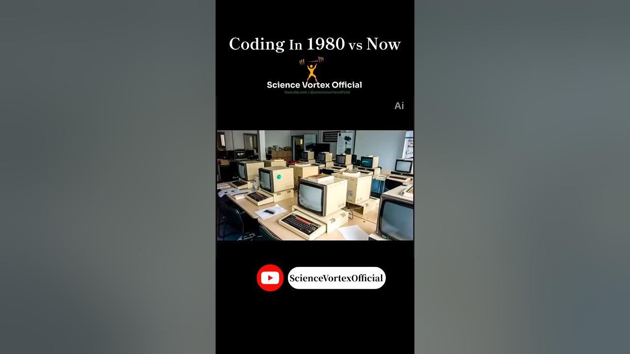 Coding Then and Now. How Time Changed Programming Forever #shorts #coding #computer #ai # ...