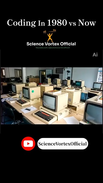 Coding Then and Now. How Time Changed Programming Forever #shorts #coding #computer #ai # ...