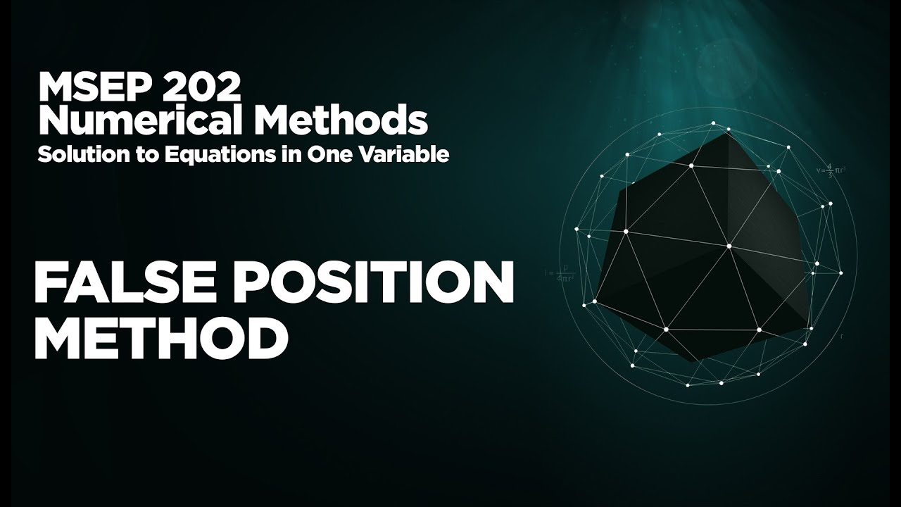 False Position Method YouTube false-position-method-youtube