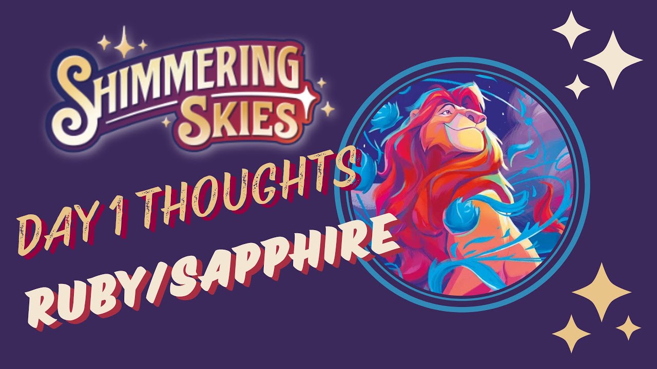 Shimmering Skies Day 1 Thoughts: Ruby/Sapphire - YouTube