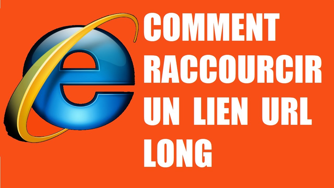 Comment raccourcir un lien URL très long - YouTube