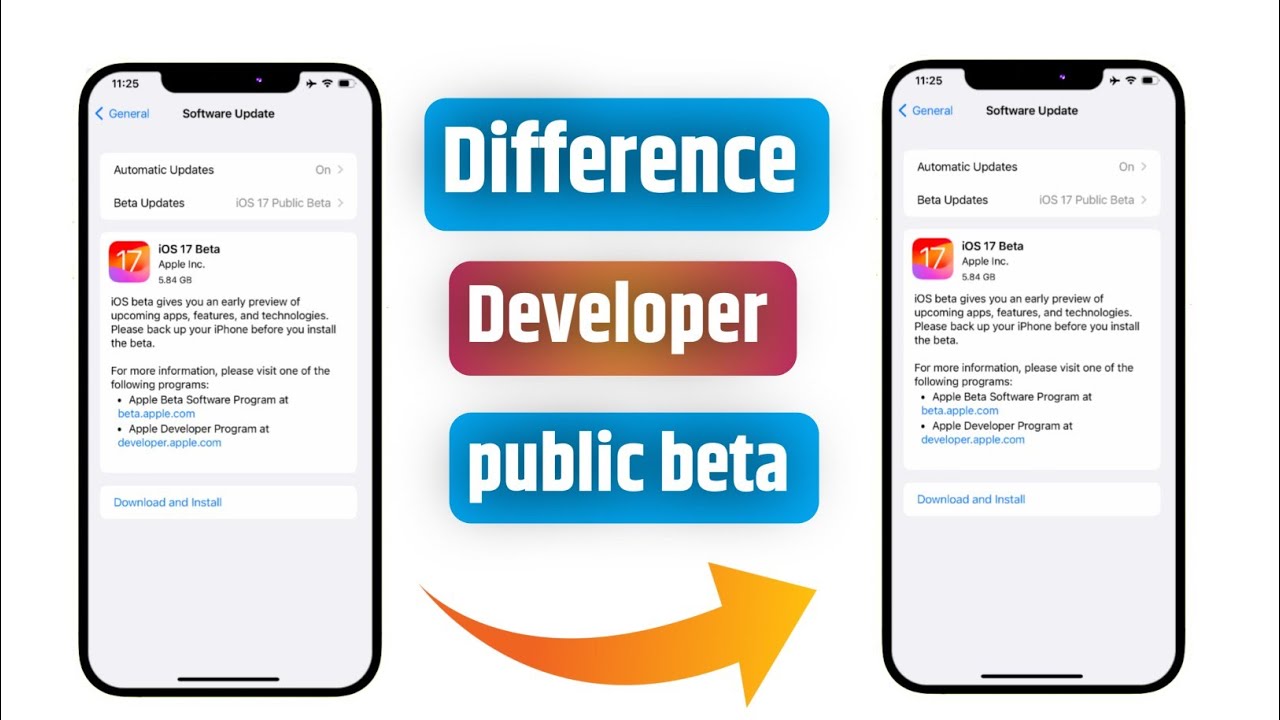 How To Switch iOS 17 Developer Beta To Public | How To Switch From ...