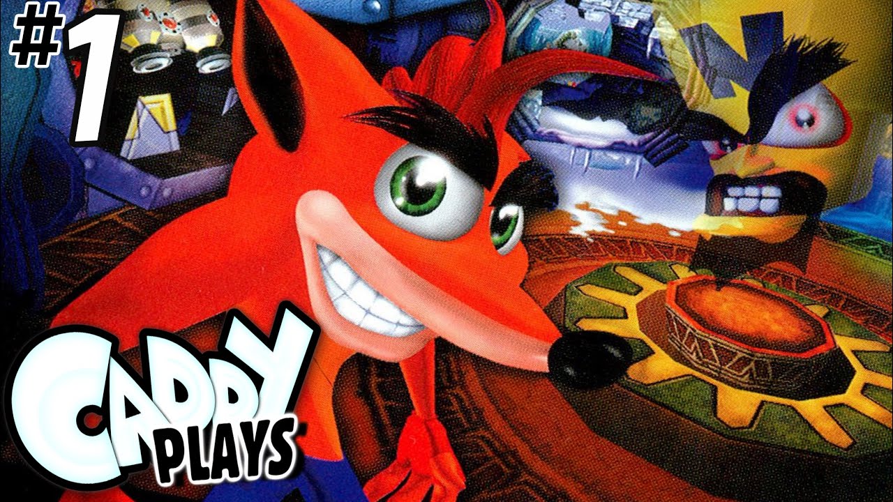 Caddy Plays Crash Bandicoot 2 (Part 1) [PS1, 100% RUN] - YouTube