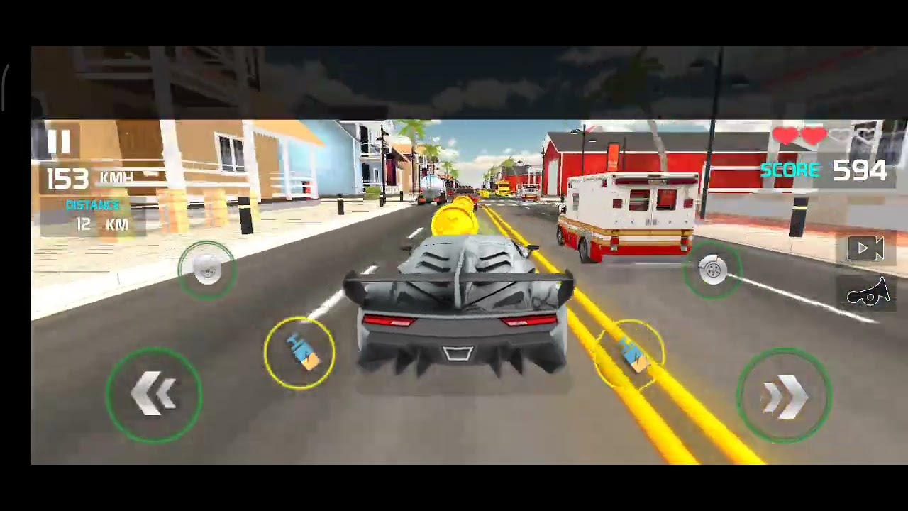Racing car lambogini..mobil balap pake nos - YouTube