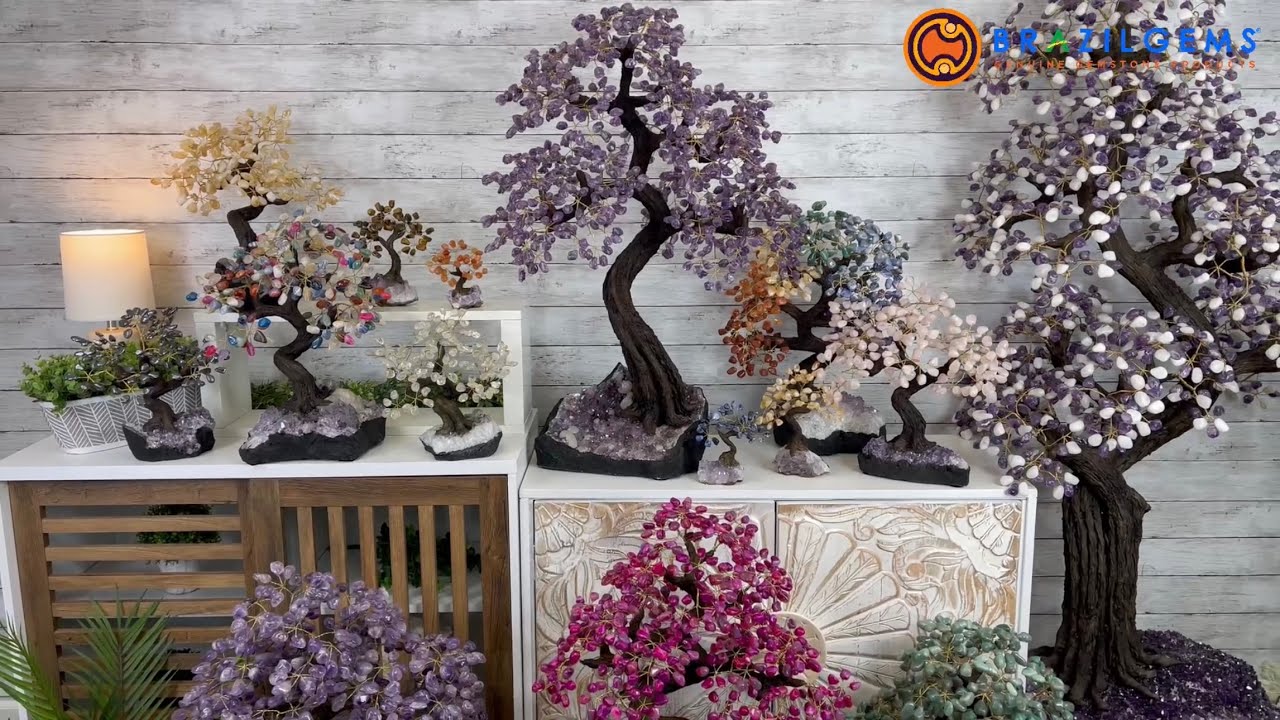 Brazil Gems® brings you an Extensive Collection of Gemstone Trees 🔮 For ...