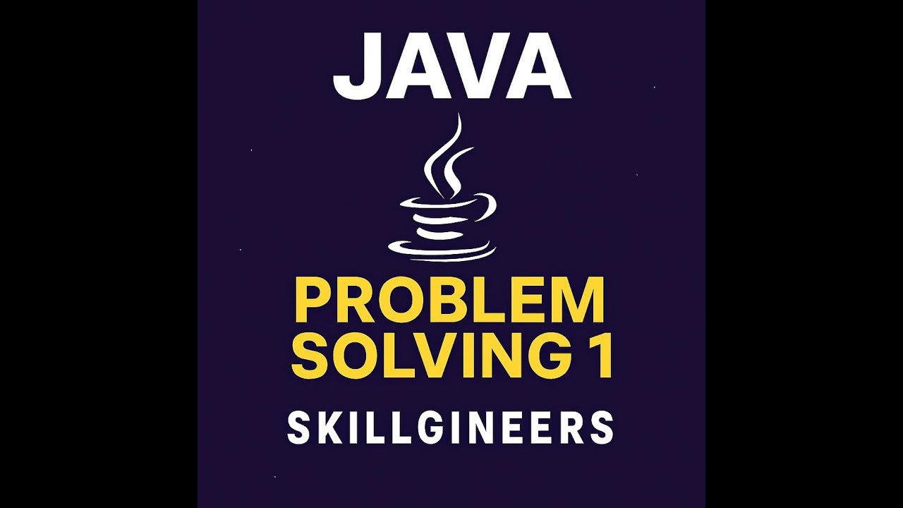 Java Problem Solving 1 | Learn Java Coding with Examples - YouTube