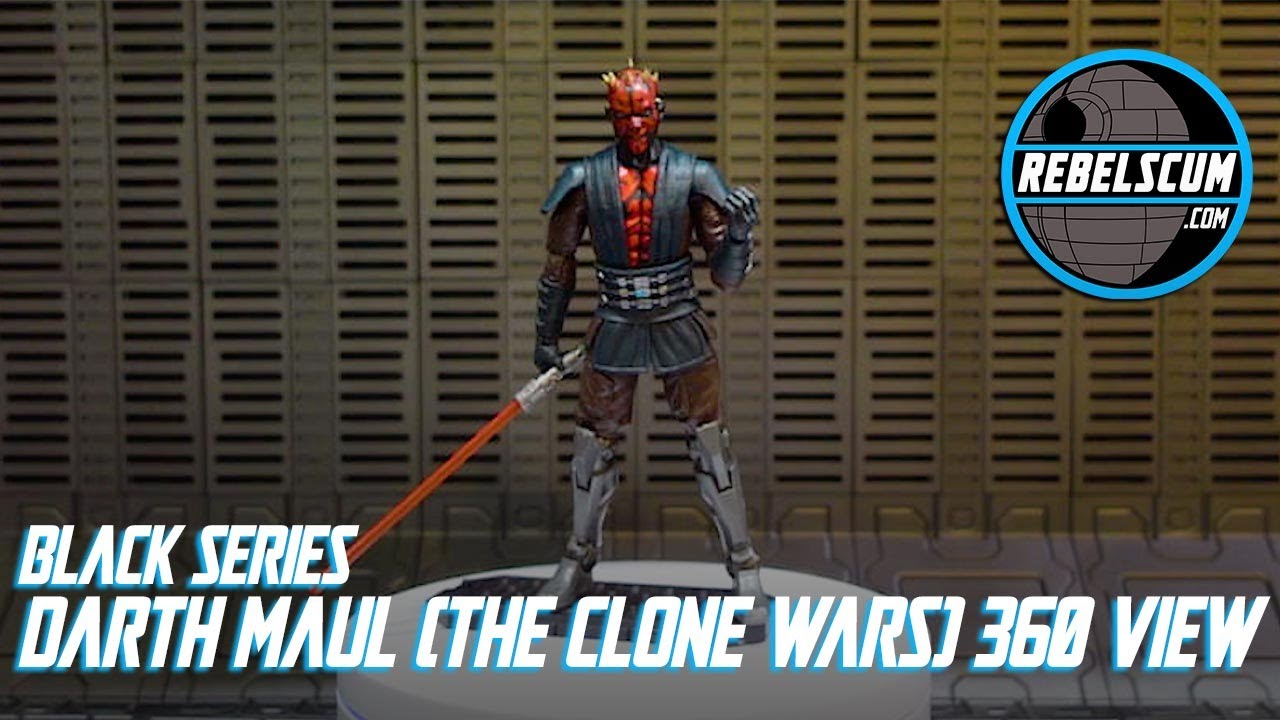 Star Wars The Black Series Darth Maul (The Clone Wars) Action Figure ...