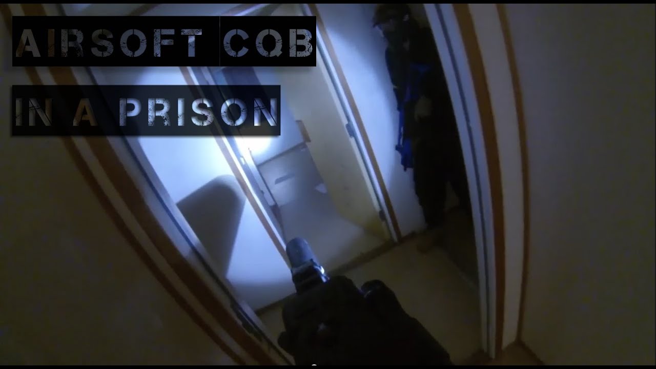 Airsoft CQB In A Prison - YouTube