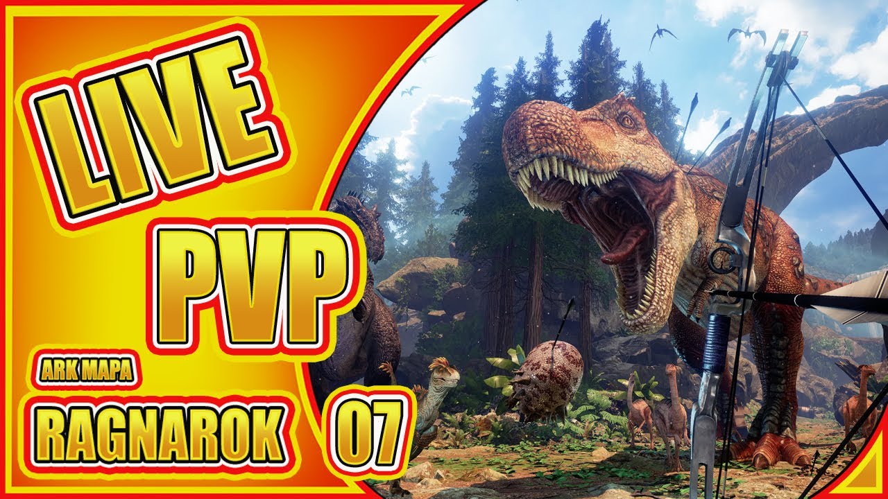 SERIE PVP EP07 ARK: SURVIVAL EVOLVED - LIVE - PTBR - YouTube