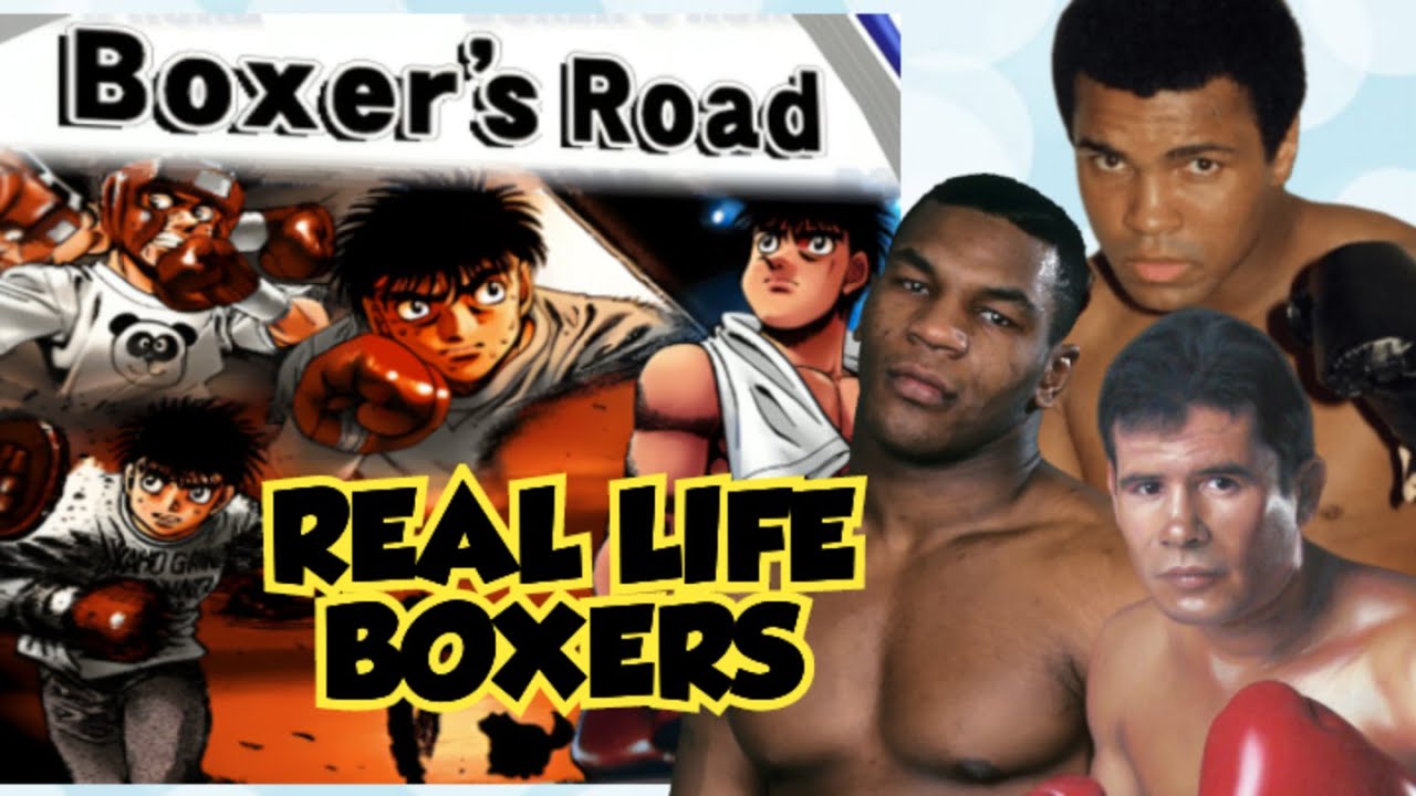 Real Life Boxers in Hajime no Ippo PS2 Victorious Boxers 2 Boxer's Road ...