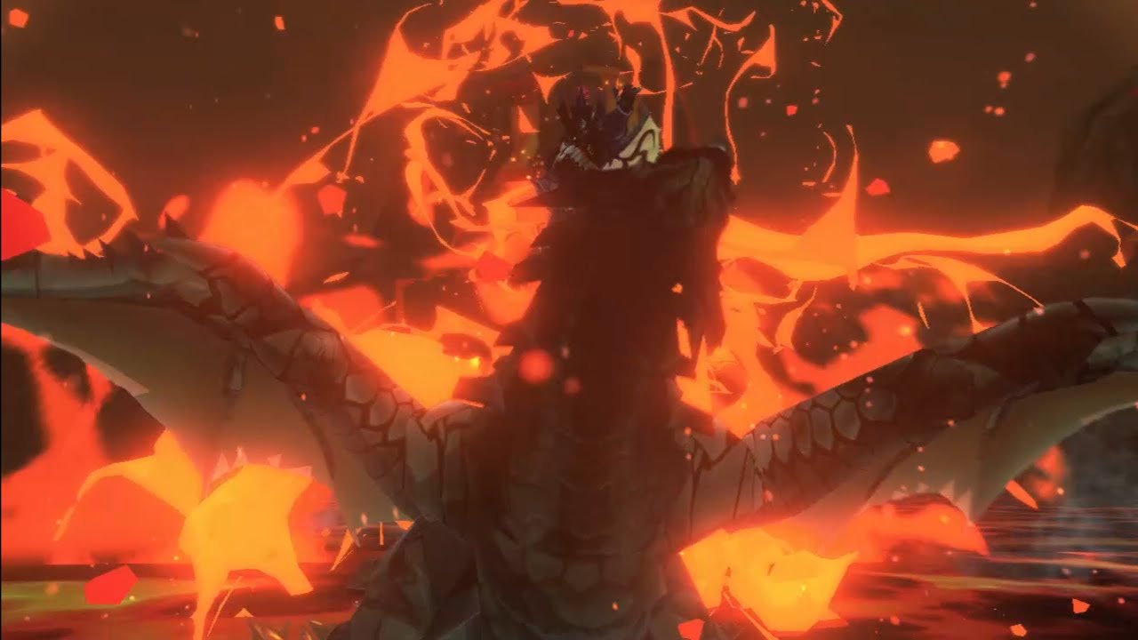 Black Gravios showcase (monster hunter stories 2) - YouTube