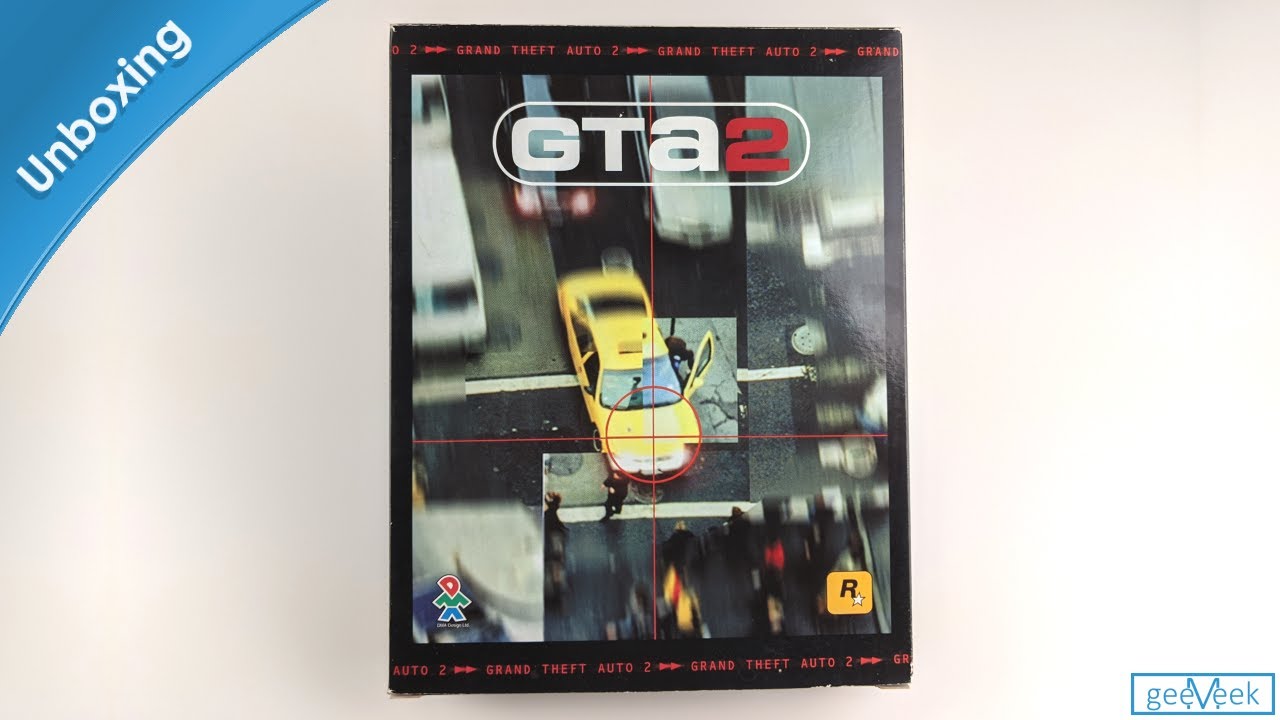 GTA 2 - PC Big Box Unboxing - YouTube