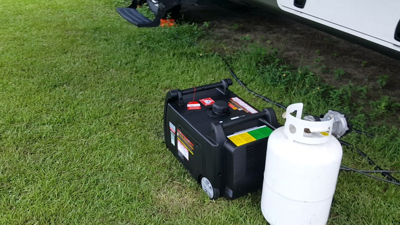 Generator run test - YouTube