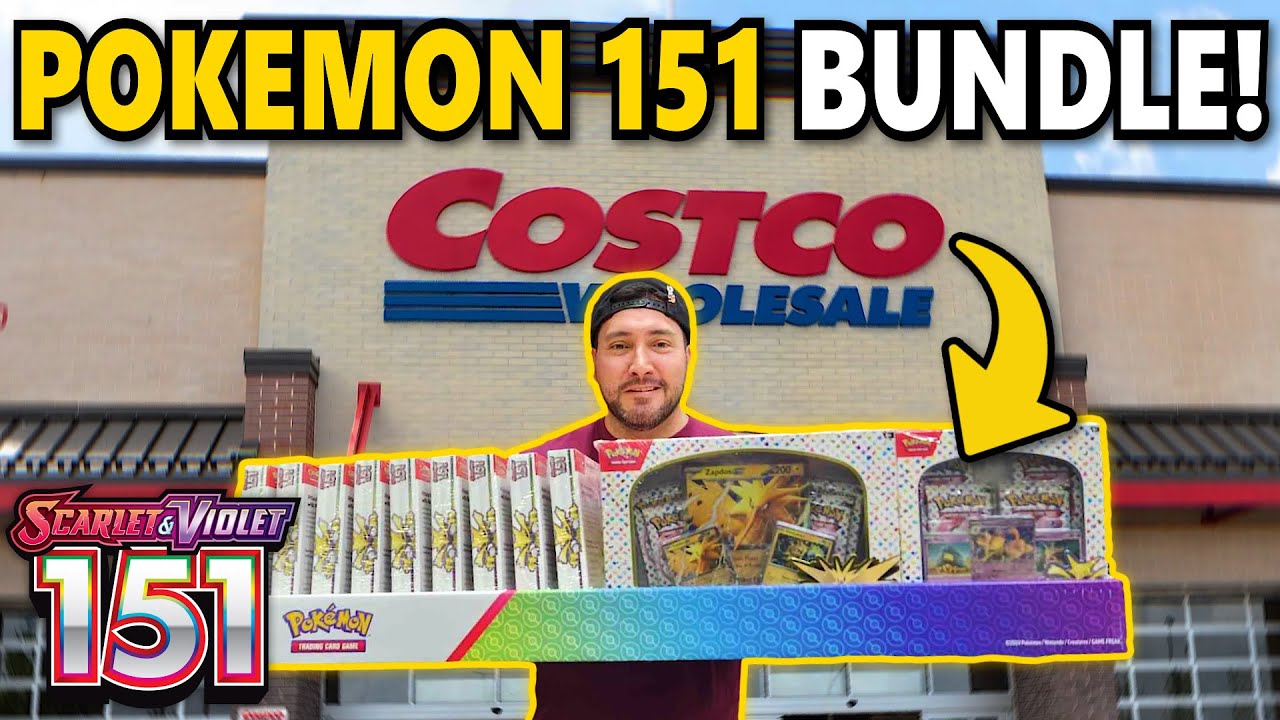 These COSTCO Pokémon 151 BUNDLES Have THIS Inside... - YouTube