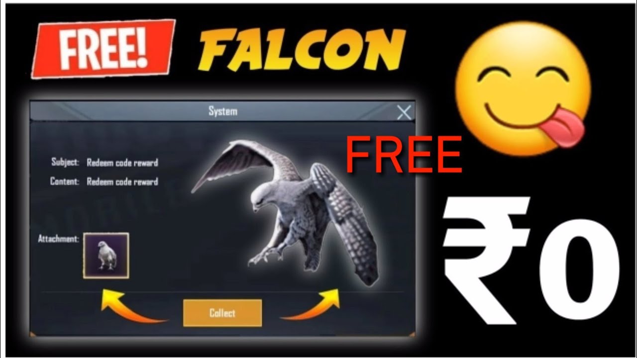 How To Unlock Falcon Companion In Pubg Mobile New Trick !! Free Falcon ...