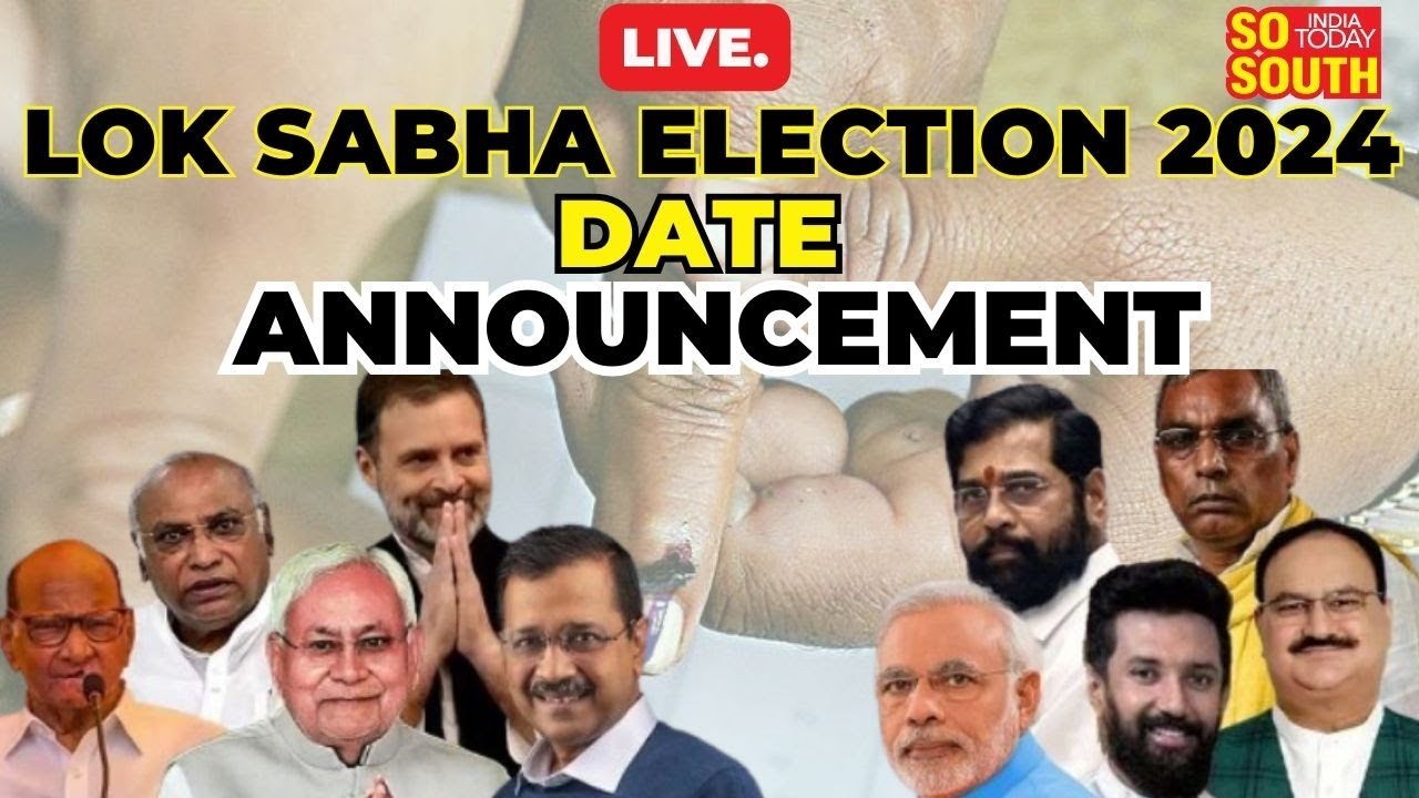 LIVE: EC to Announce Date For 2024 Elections | Biggest Election Of The ...