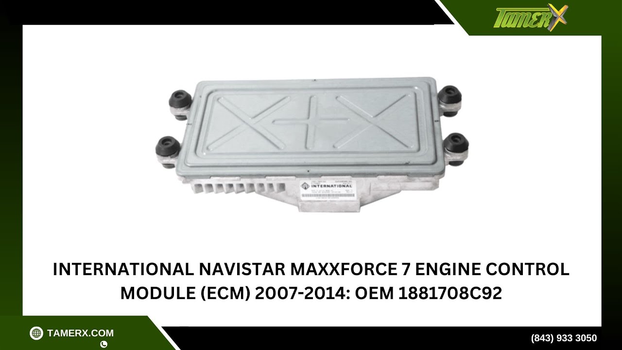 International Navistar MaxxForce 7 Engine Control Module (ECM) 2007 ...
