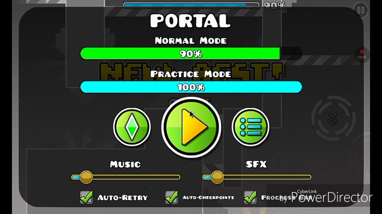 Portal #5 geometry dash - YouTube