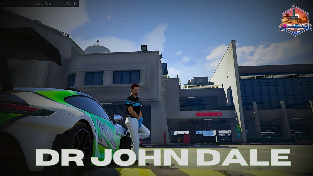 Dr John Dale | Doctor Roleplay | ThalaiNagaram Roleplay | GTA V RP 🔴 ...