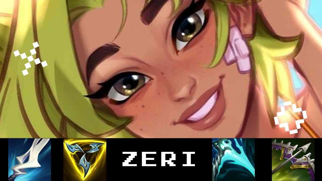 ESSA BUILD DA ZERI É MUITO QUEBRADA - GAMEPLAY ZERI - LOL WILD RIFT ...