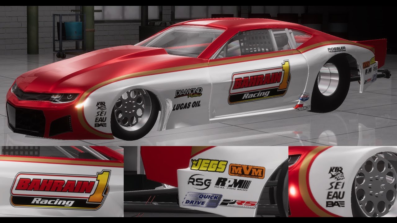 Bounty Drag Racing - Custom Logo Tutorial - YouTube